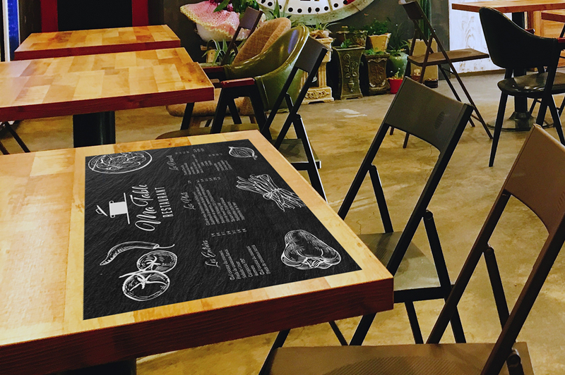 Set de table pour restaurant