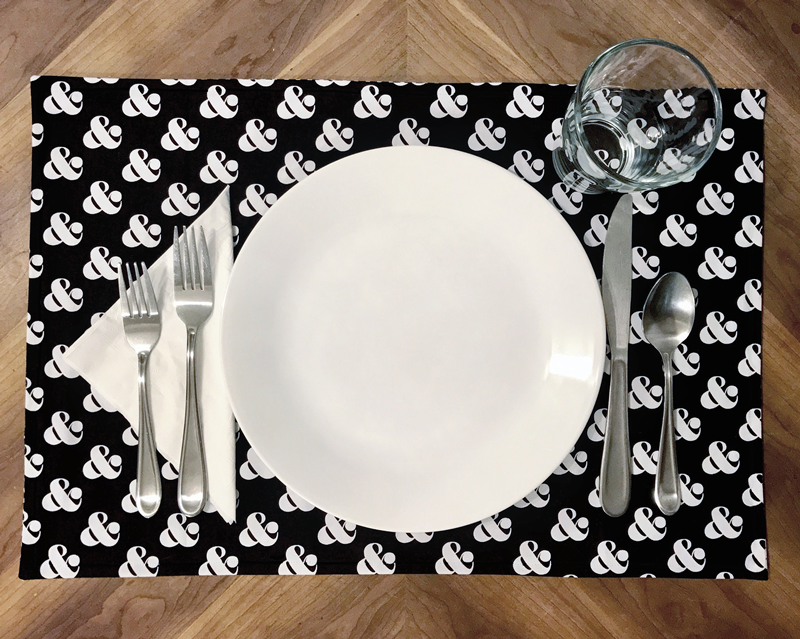 Set de table pour restaurant